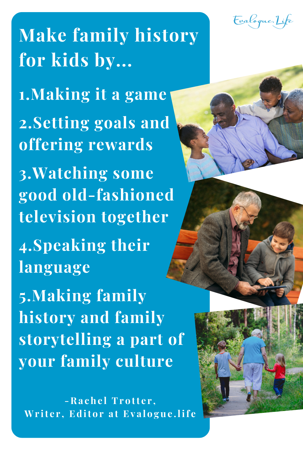 Is family storytelling and family history for kids? Yes!